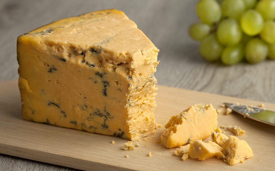 Buy Cropwell Bishop Shropshire Blue Cheese at Pong Cheese