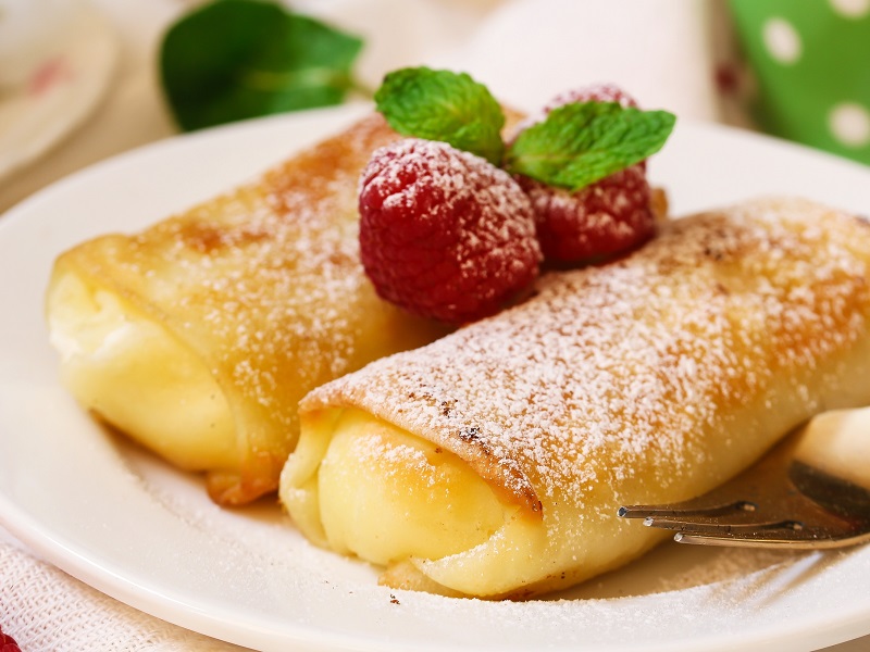 Cheese Crepes - filled with cheddar - Pong Cheese