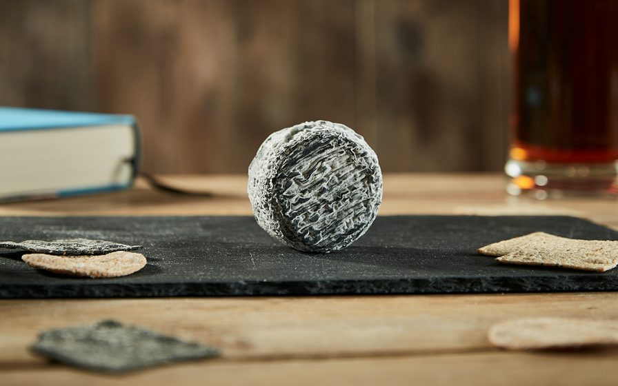 Buy Little Lepe Goat's Cheese Rosary Ash at Pong Cheese